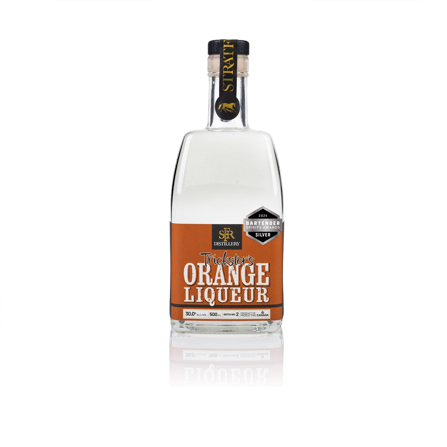 Trickster's Orange Liqueur | Ottawa Craft Distillery | SFR Distillery ...