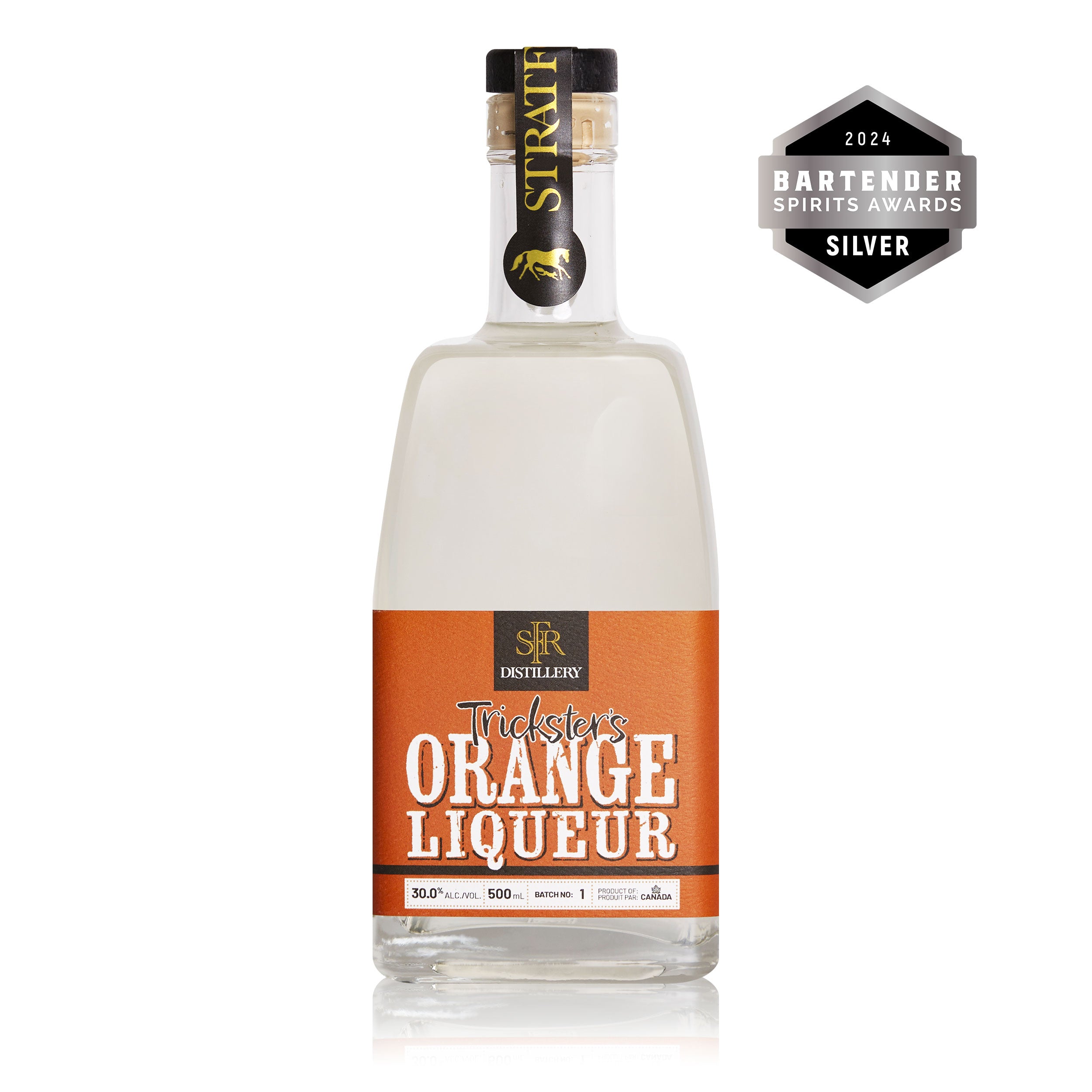 Trickster's Orange Liqueur | Ottawa Craft Distillery | SFR Distillery ...